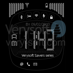 Verysoft: DotClock Saver